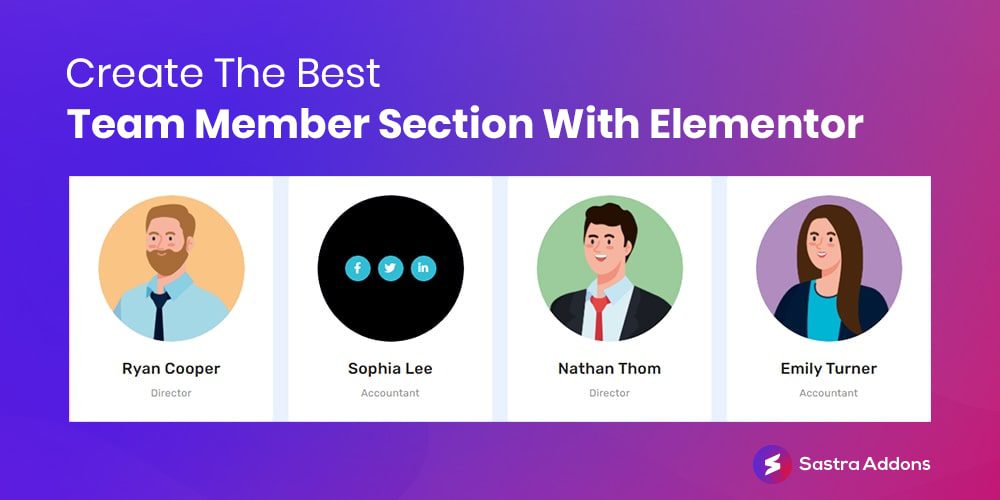 How To Create Team Member Section In Elementor [Free]