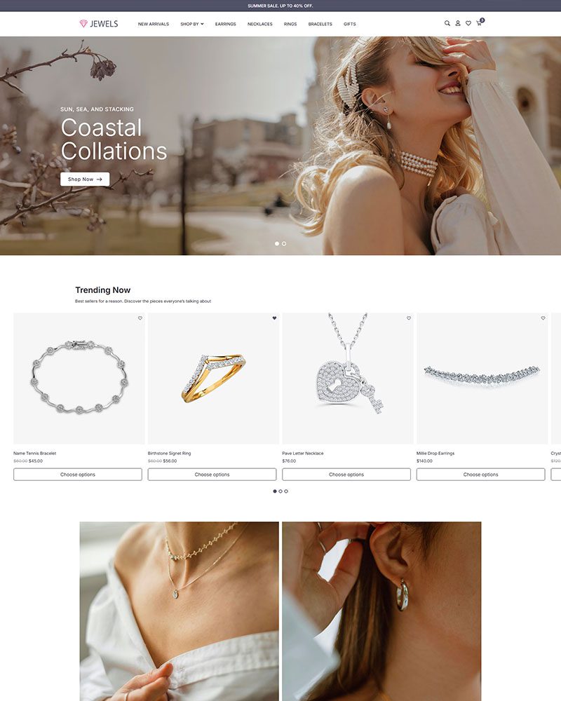 Buy Jewellery Store Elementor Template - Spexo Theme